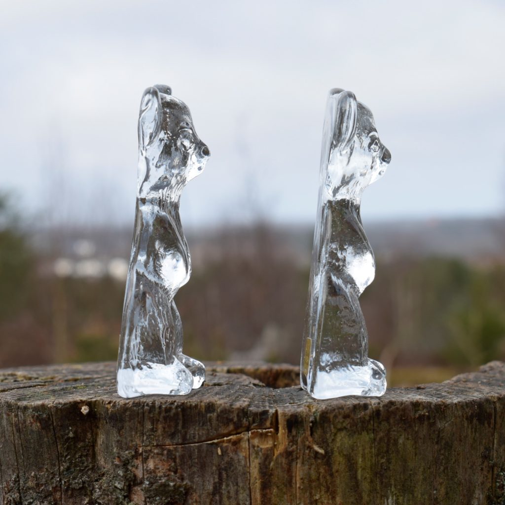 ガラスのくま・佇む熊 / クリスタルガラス・Eda Kristall / くまグッズ | florantik