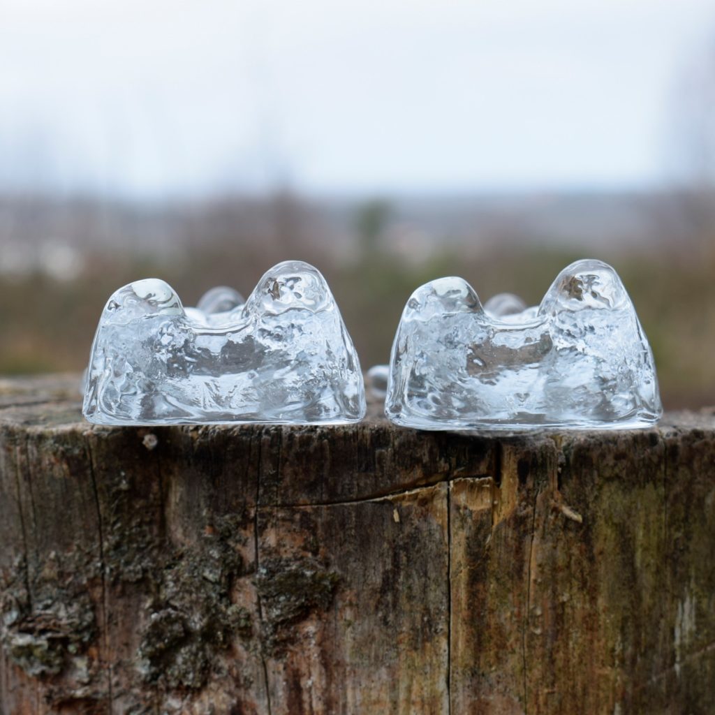 ガラスのくま・佇む熊 / クリスタルガラス・Eda Kristall / くまグッズ | florantik