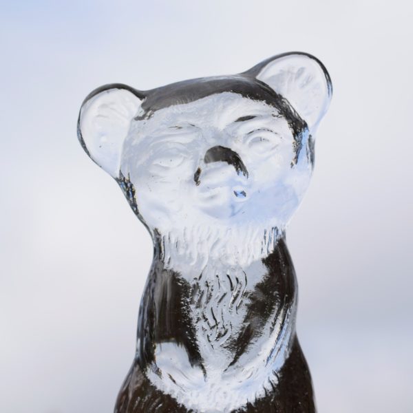 ガラスのくま・佇む熊 / クリスタルガラス・Eda Kristall / くまグッズ | florantik